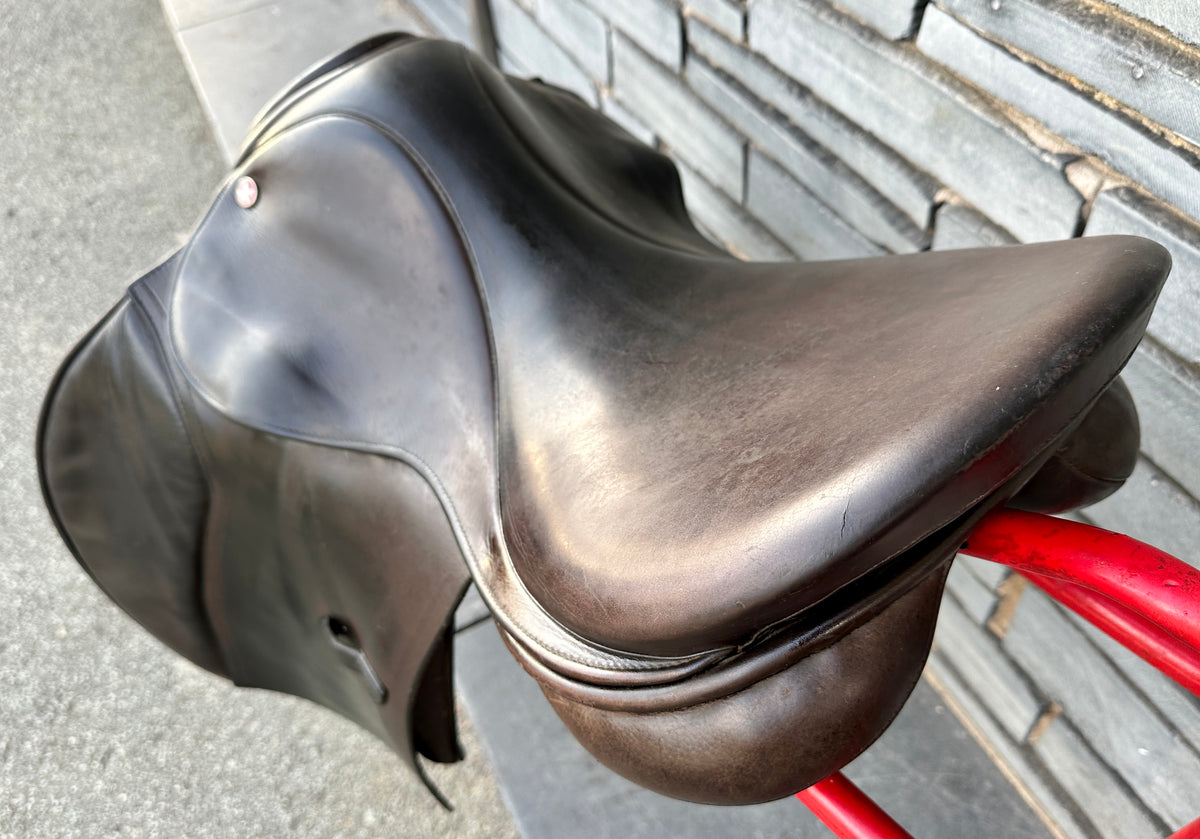 18” Medium Jeffries Falcon Hawk Event Saddle - Brown – Aberwiel Saddlery